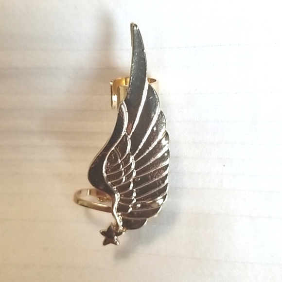 Jewelry | New Gold Ear Cuff Clip On Wing Earring | Poshmark